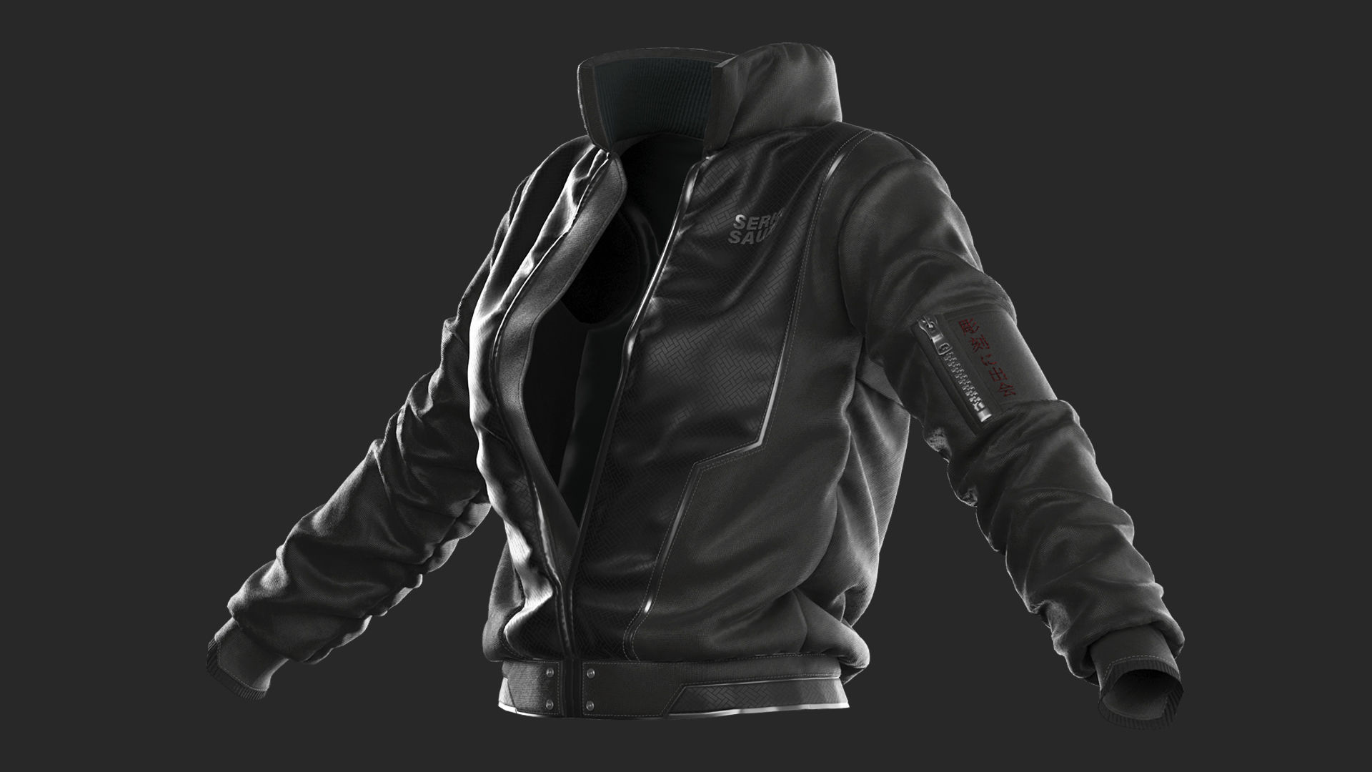 Process of Creating Jacket - Marvelous - CLO Project file 3D model ...