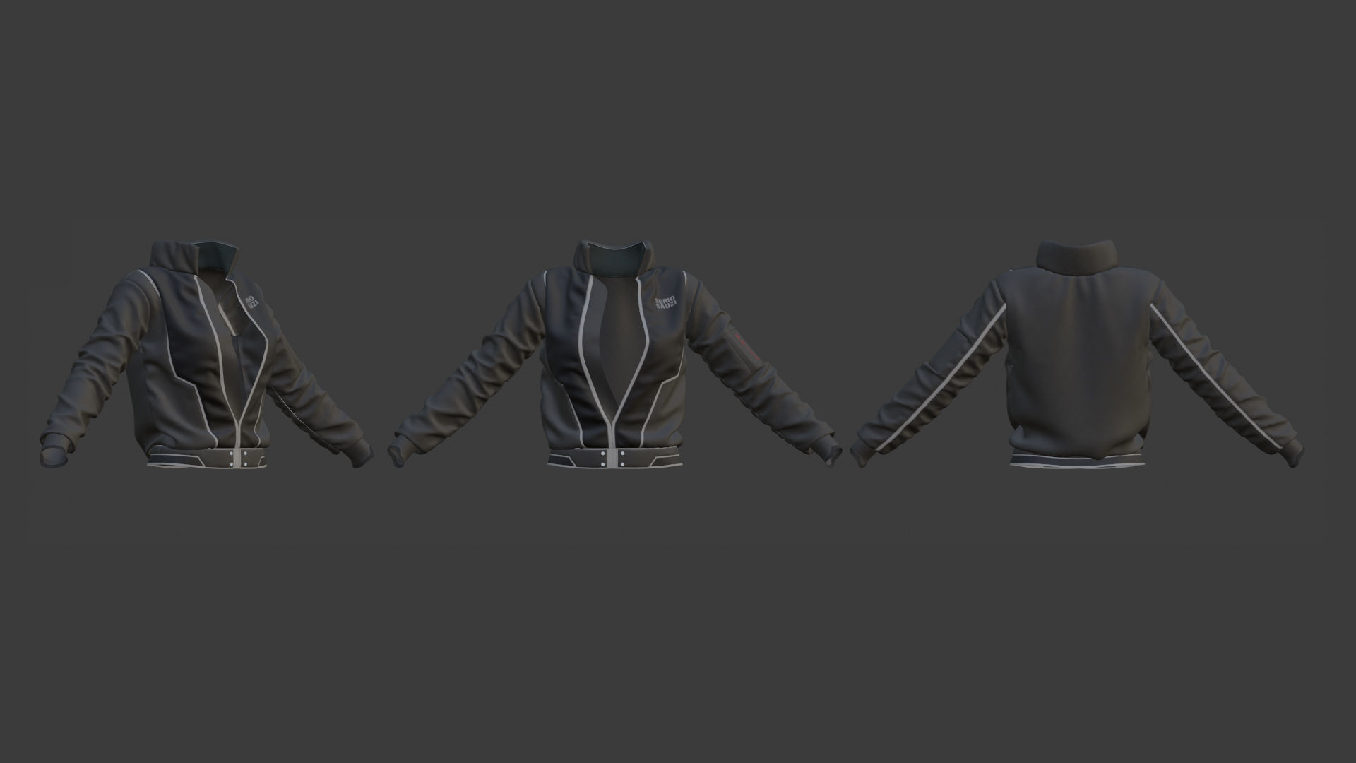 Process of Creating Jacket - Marvelous - CLO Project file 3D model ...