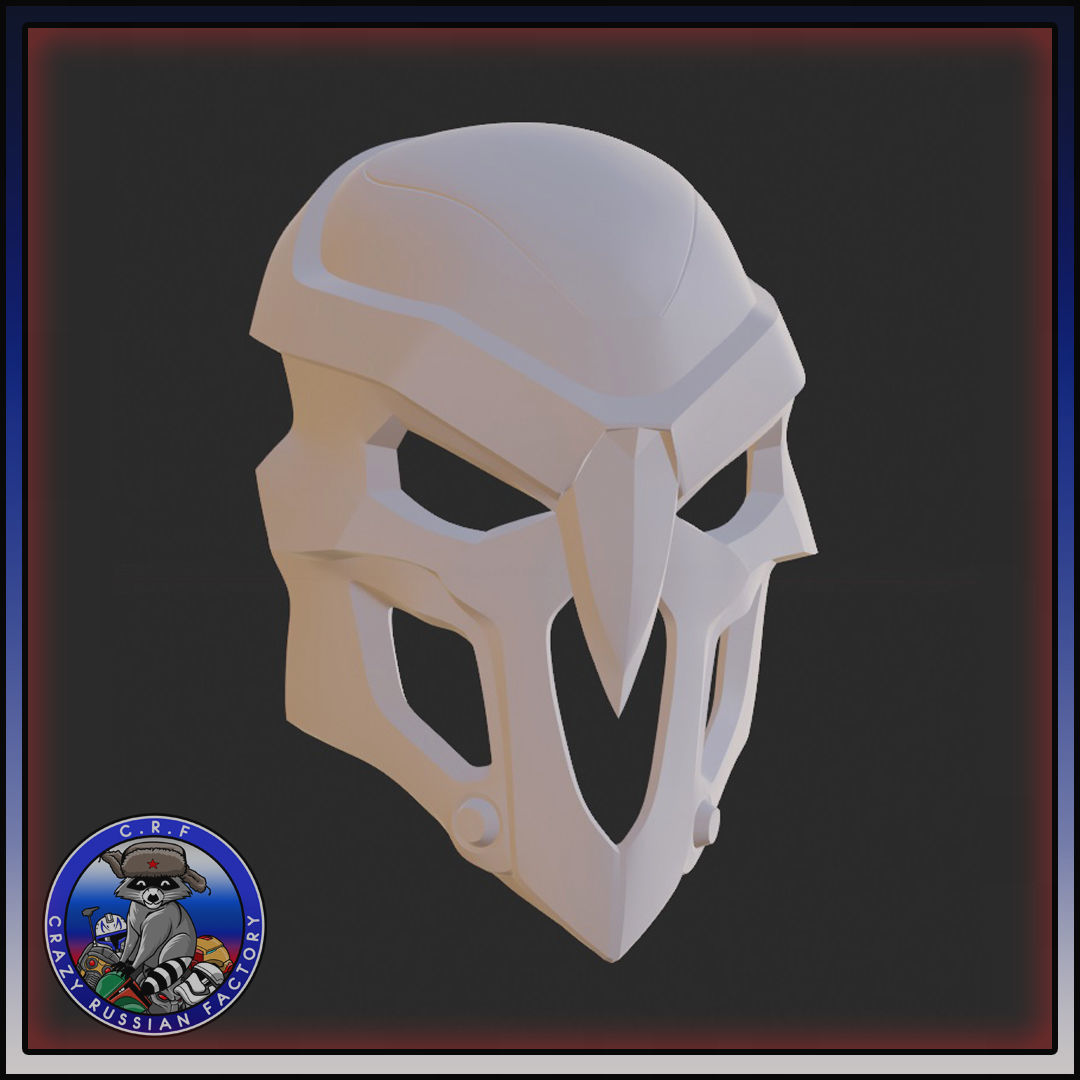 Reaper mask - Overwatch 2 3D model 3D printable | CGTrader