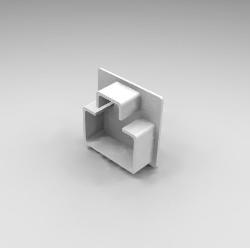 Trunking End Caps 3D model 3D printable | CGTrader
