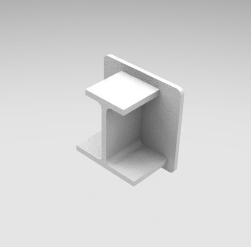Trunking End Caps 3D model 3D printable | CGTrader
