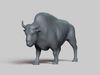 American Bison Pose 03 3D model 3D printable | CGTrader