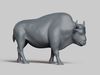 American Bison Pose 03 3D model 3D printable | CGTrader