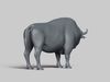 American Bison Pose 02 3D model 3D printable | CGTrader