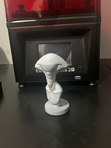 Alien Bust 3D model 3D printable | CGTrader