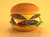Animated Double Cheeseburger Hamburger 3D model animated | CGTrader