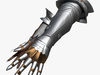 Female Knigt Hand Wrist Elbow Armor Sculpt Project 3D model | CGTrader