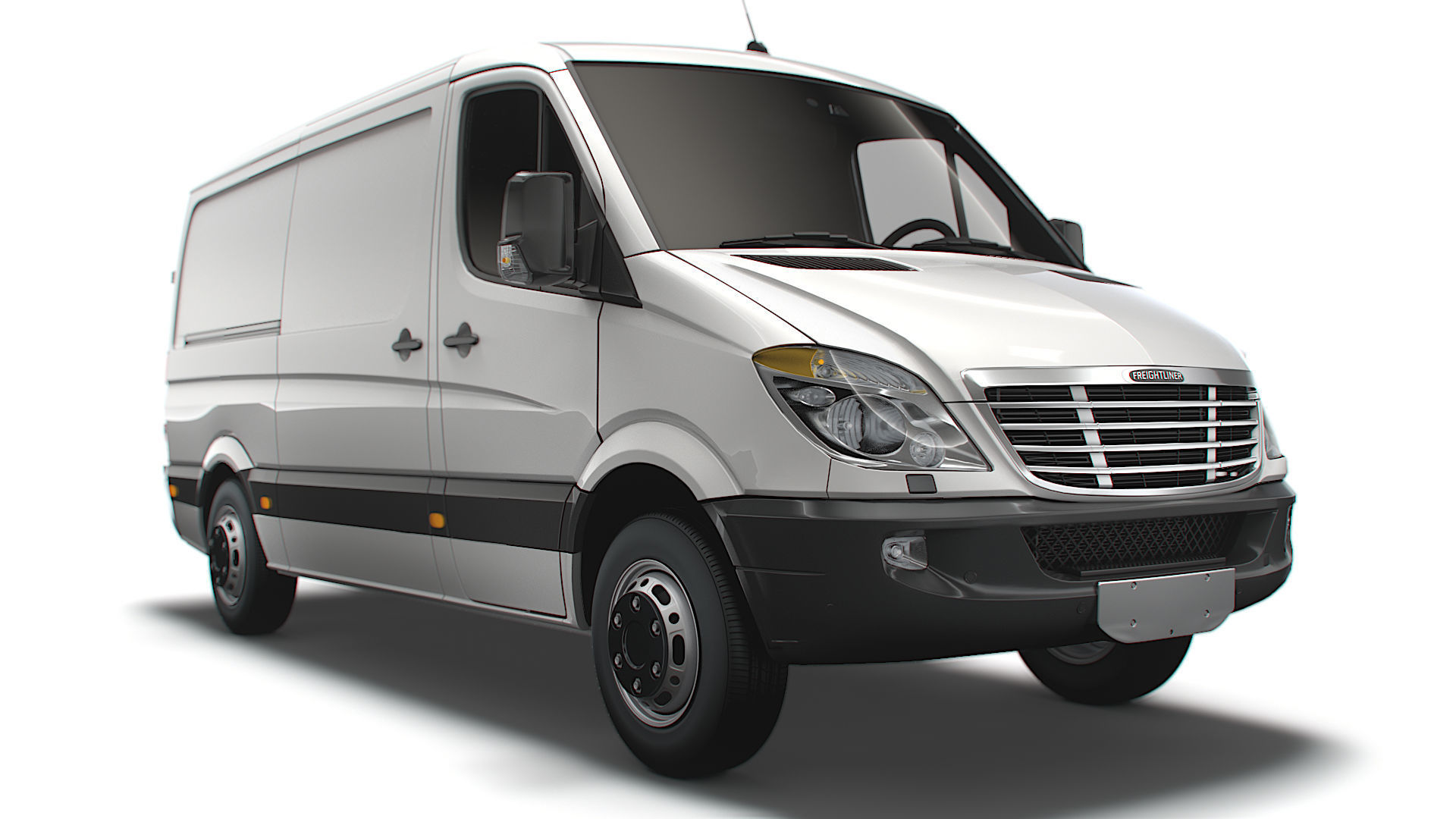 Freightliner Sprinter Van L2H1 2009 3D model | CGTrader