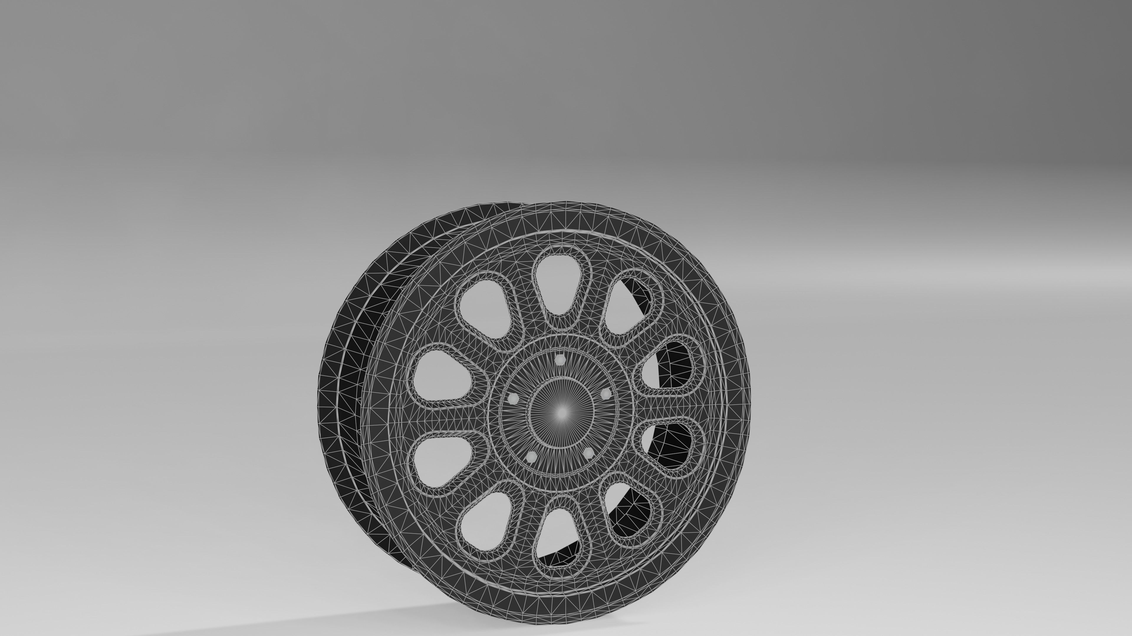 Mid-poly Offroad Rims free VR / AR / low-poly 3D model | CGTrader