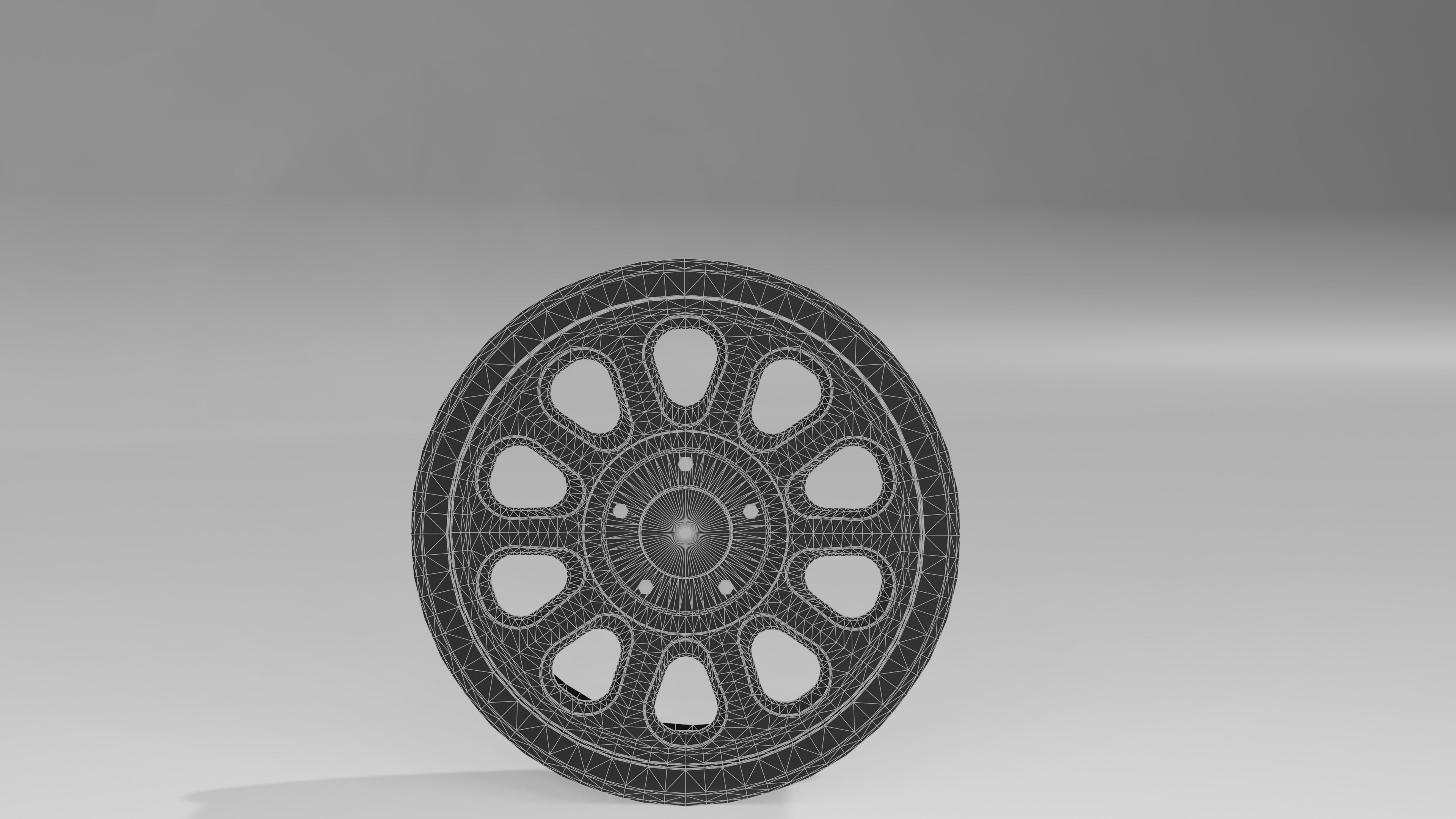 Mid-poly Offroad Rims free VR / AR / low-poly 3D model | CGTrader