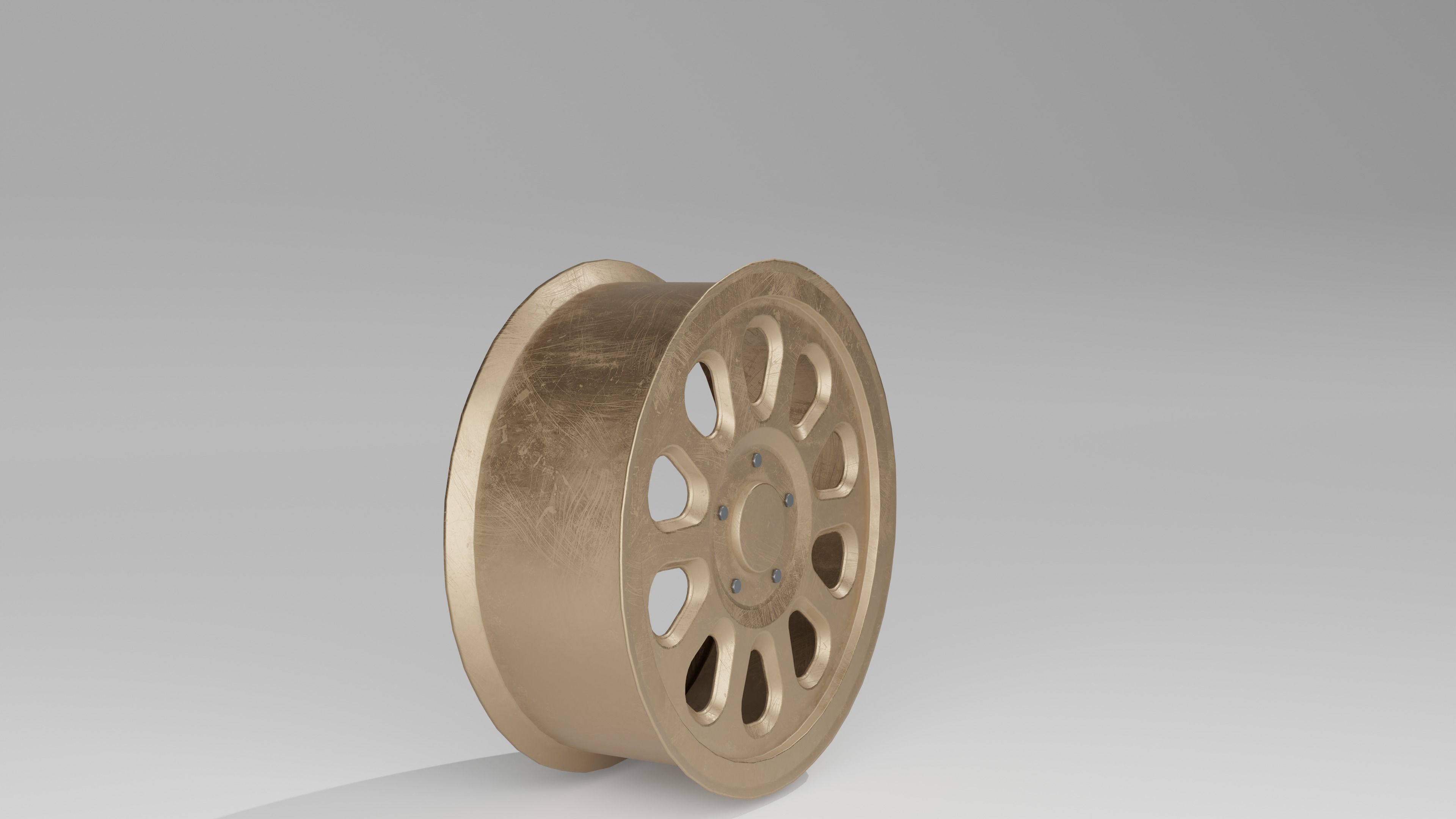Mid-poly Offroad Rims free VR / AR / low-poly 3D model | CGTrader