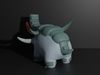 Donphan pokemon 3D print model 3D model 3D printable | CGTrader