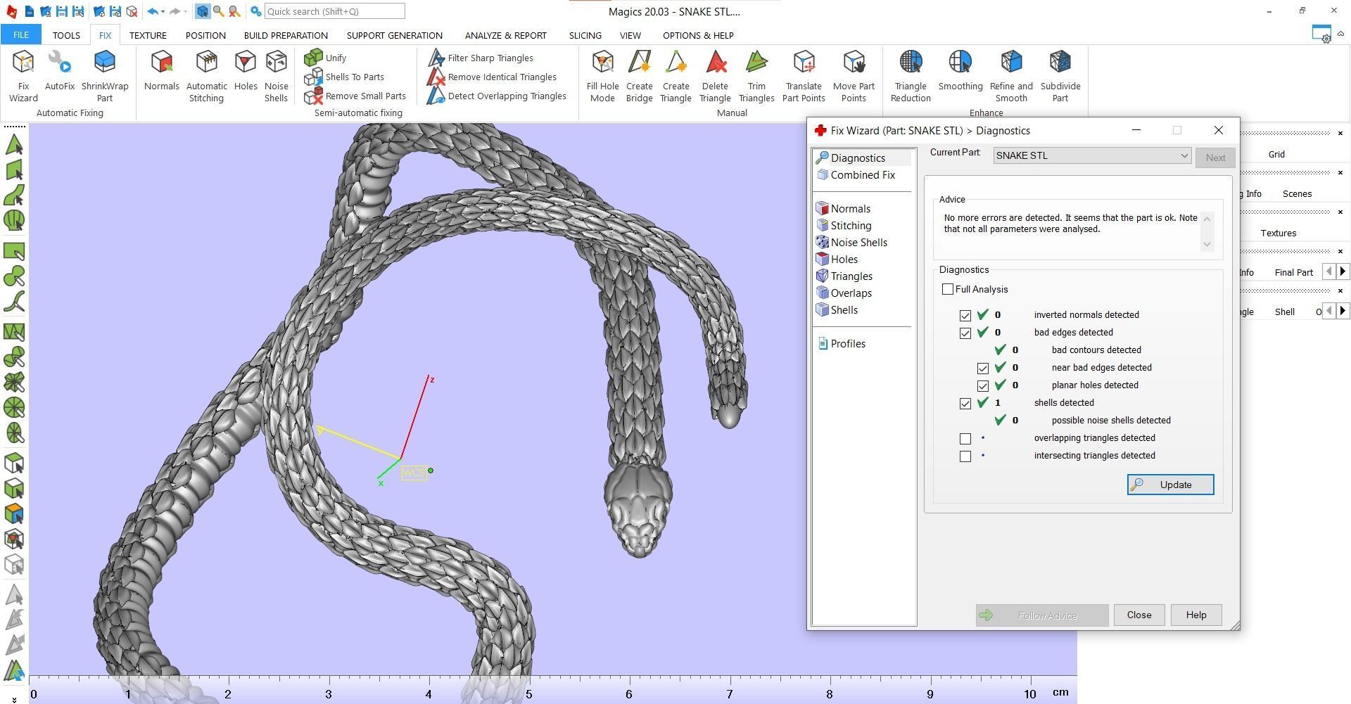 printable snake bracelet 3D model 3D printable | CGTrader