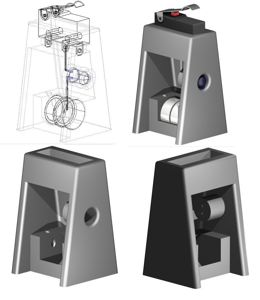 Bed leveler 3D model | CGTrader