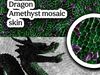 Texture 8k Magic green amethyst mosaic skin and several colors VR / AR ...
