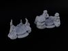 warhammer 40k rock terrain platforms free 3D model 3D printable | CGTrader