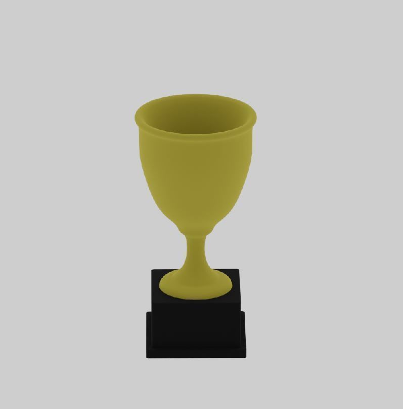 Printable Trophy 3D model 3D printable | CGTrader