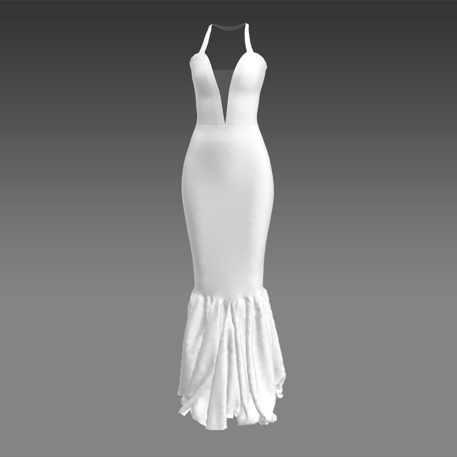 3D model Mix Dress VR / AR / low-poly | CGTrader