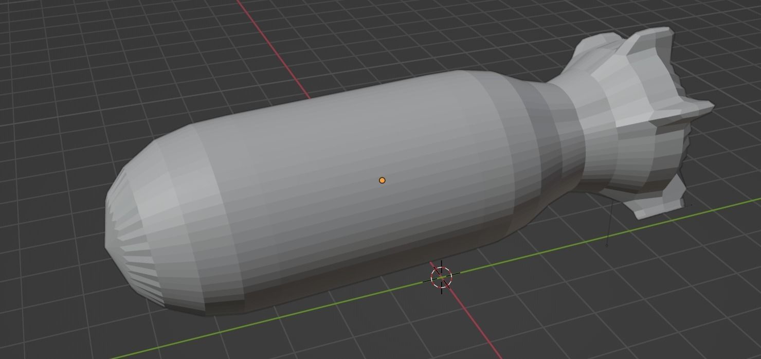 3D model 3D Nuke model bomb VR / AR / low-poly | CGTrader