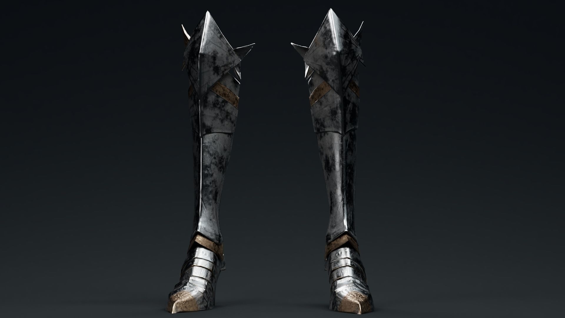 3D model Female Knight Foot And Ankle LowPoly VR / AR / low-poly | CGTrader