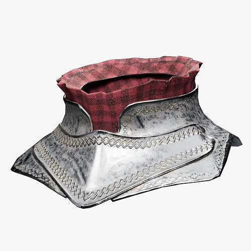 3D model Female Knight Neck LowPoly VR / AR / low-poly | CGTrader