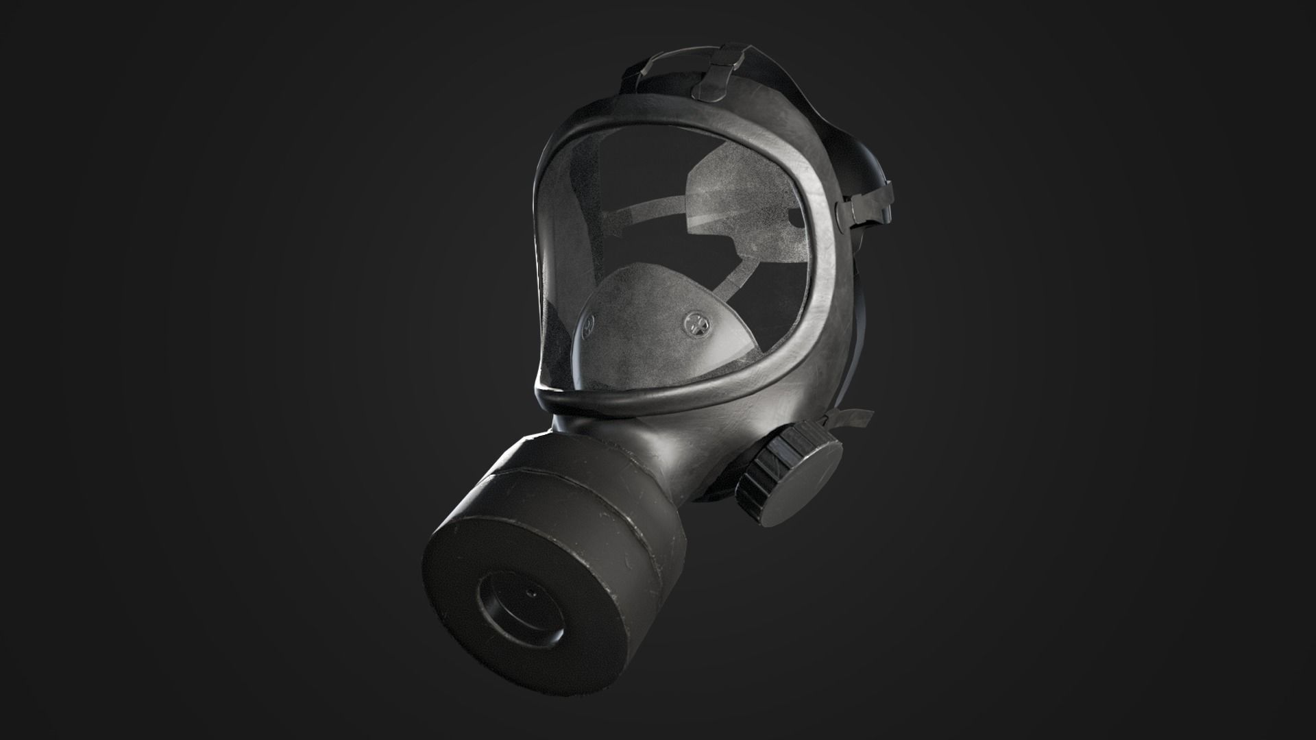3D model Gas Mask VR / AR / low-poly | CGTrader