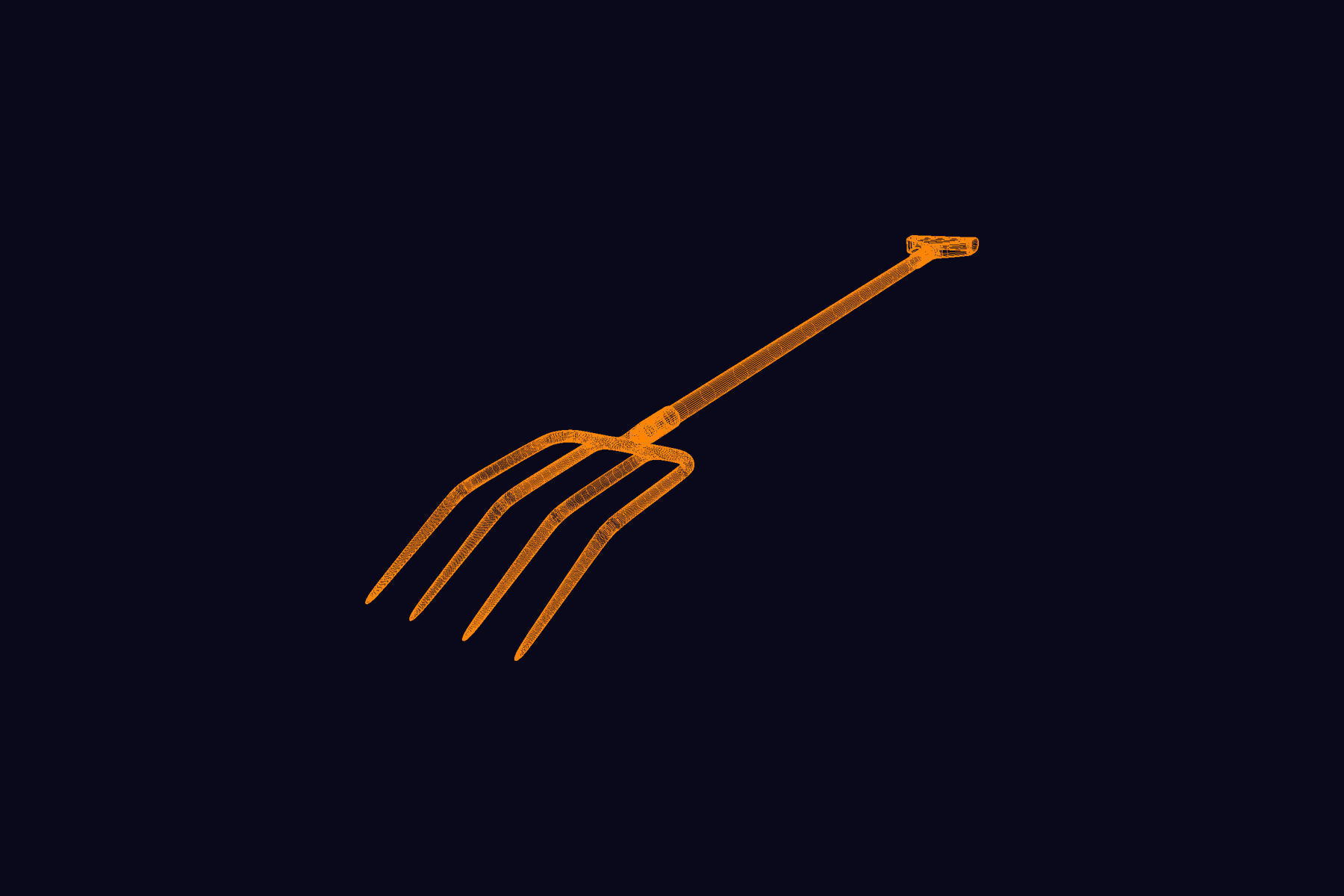 Farming Pitchfork 3D model | CGTrader