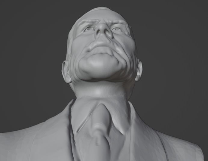 Bram Stoker 3D model 3D printable | CGTrader