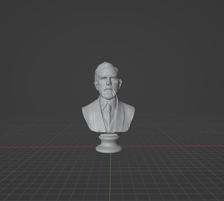 Bram Stoker 3D model 3D printable | CGTrader