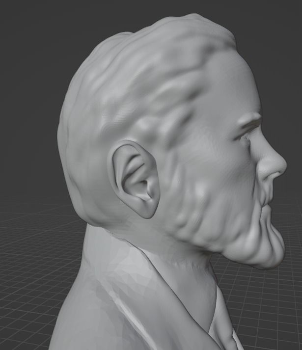 Bram Stoker 3D model 3D printable | CGTrader