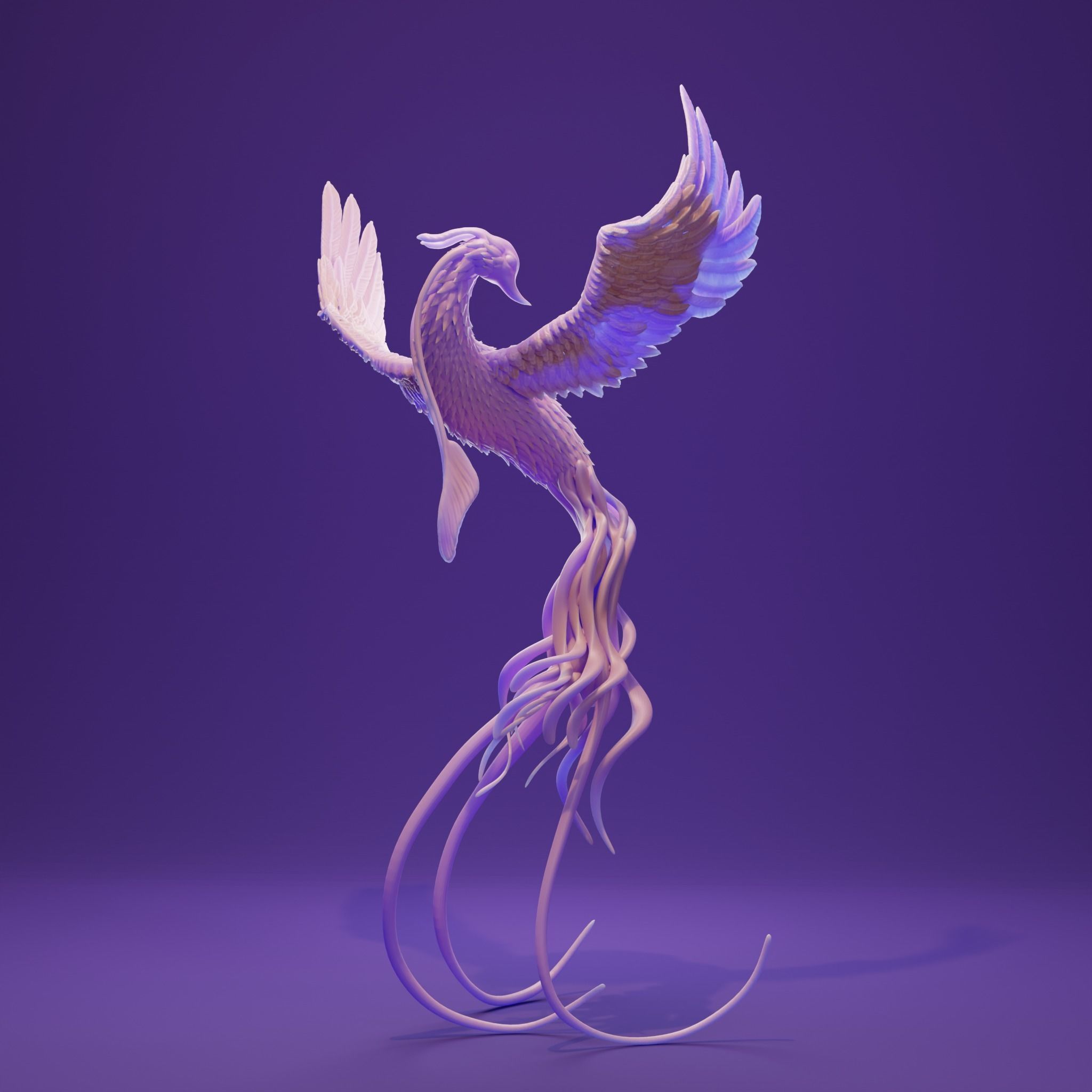 Phoenix 3D model 3D printable | CGTrader