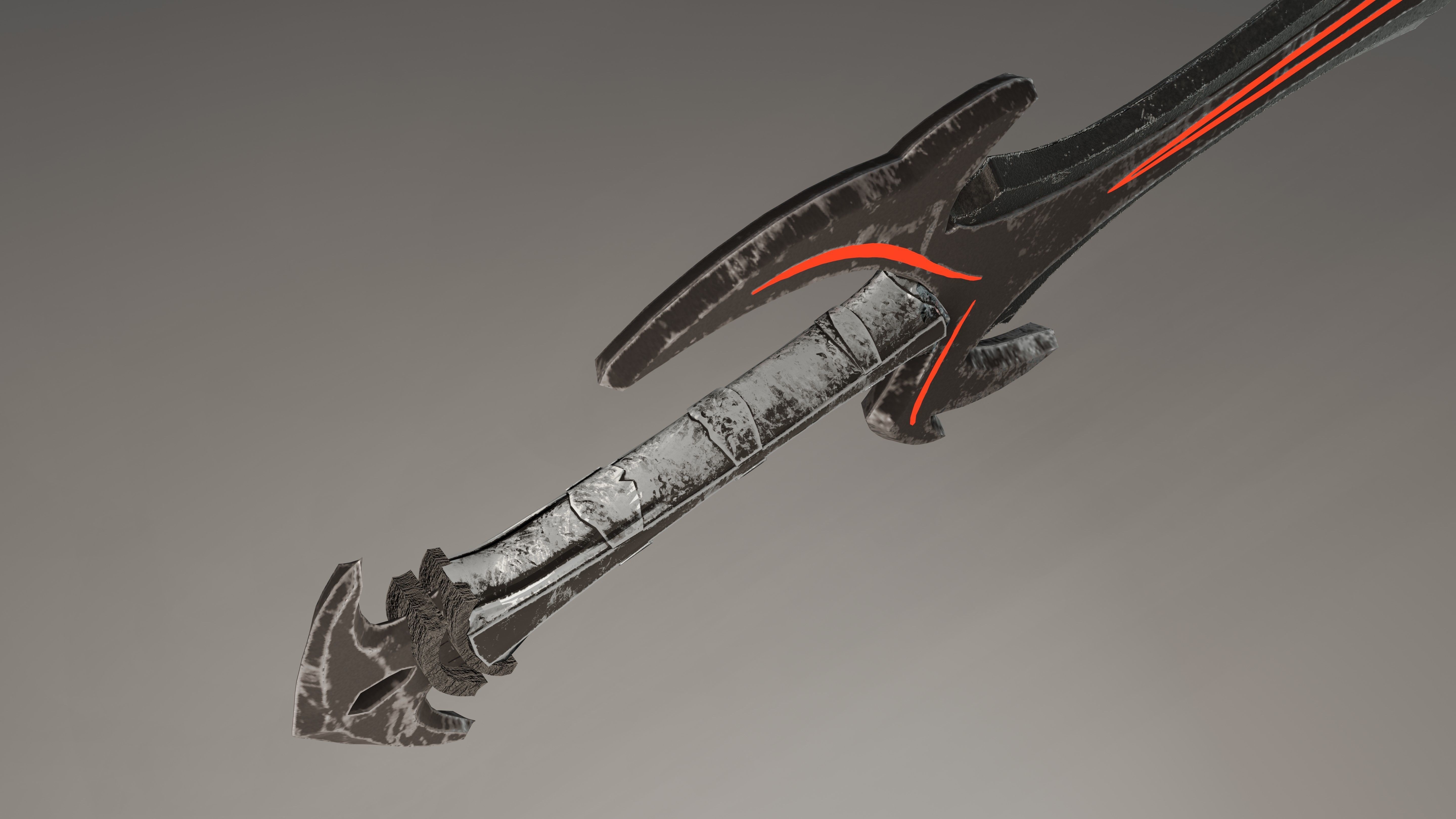 3D model deadra sword plus VR / AR / low-poly | CGTrader