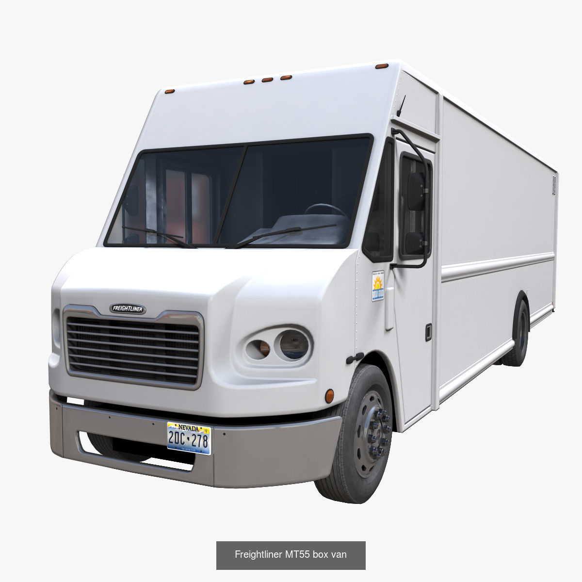 3D Model Collection Box van trucks VR / AR / low-poly | CGTrader