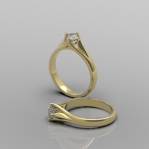 Ring 001 3D model 3D printable | CGTrader