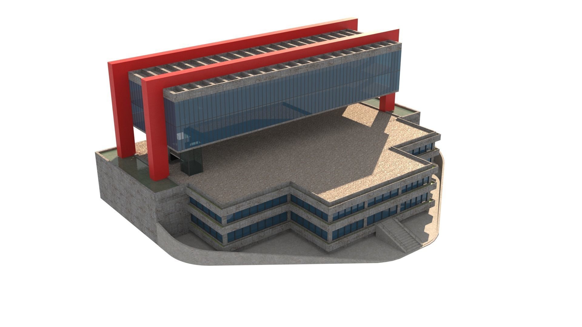 MASP - Museum 3D model | CGTrader