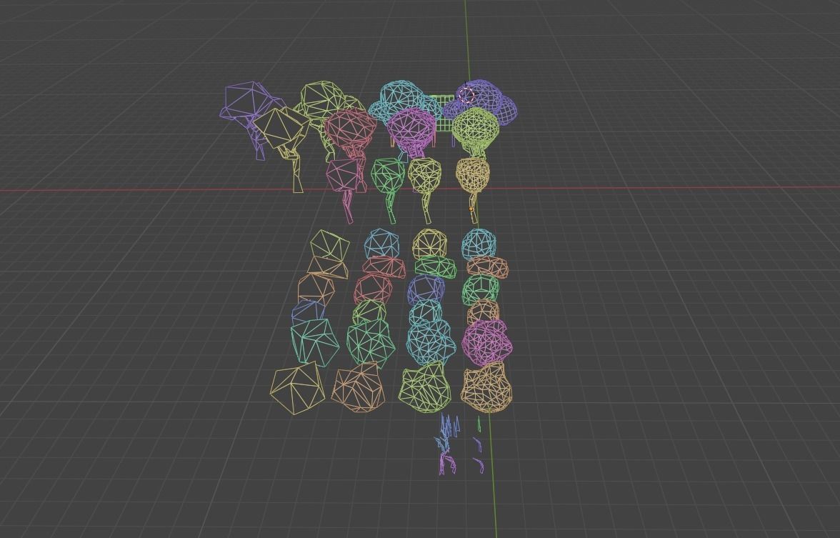 3D model Low poly game asset pack VR / AR / low-poly | CGTrader