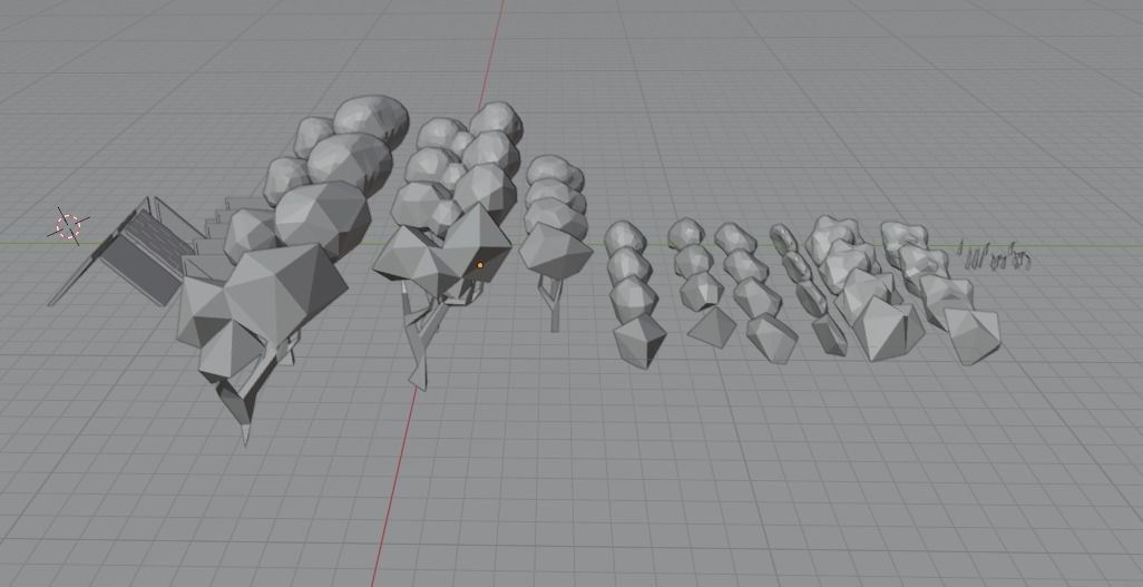 3D model Low poly game asset pack VR / AR / low-poly | CGTrader
