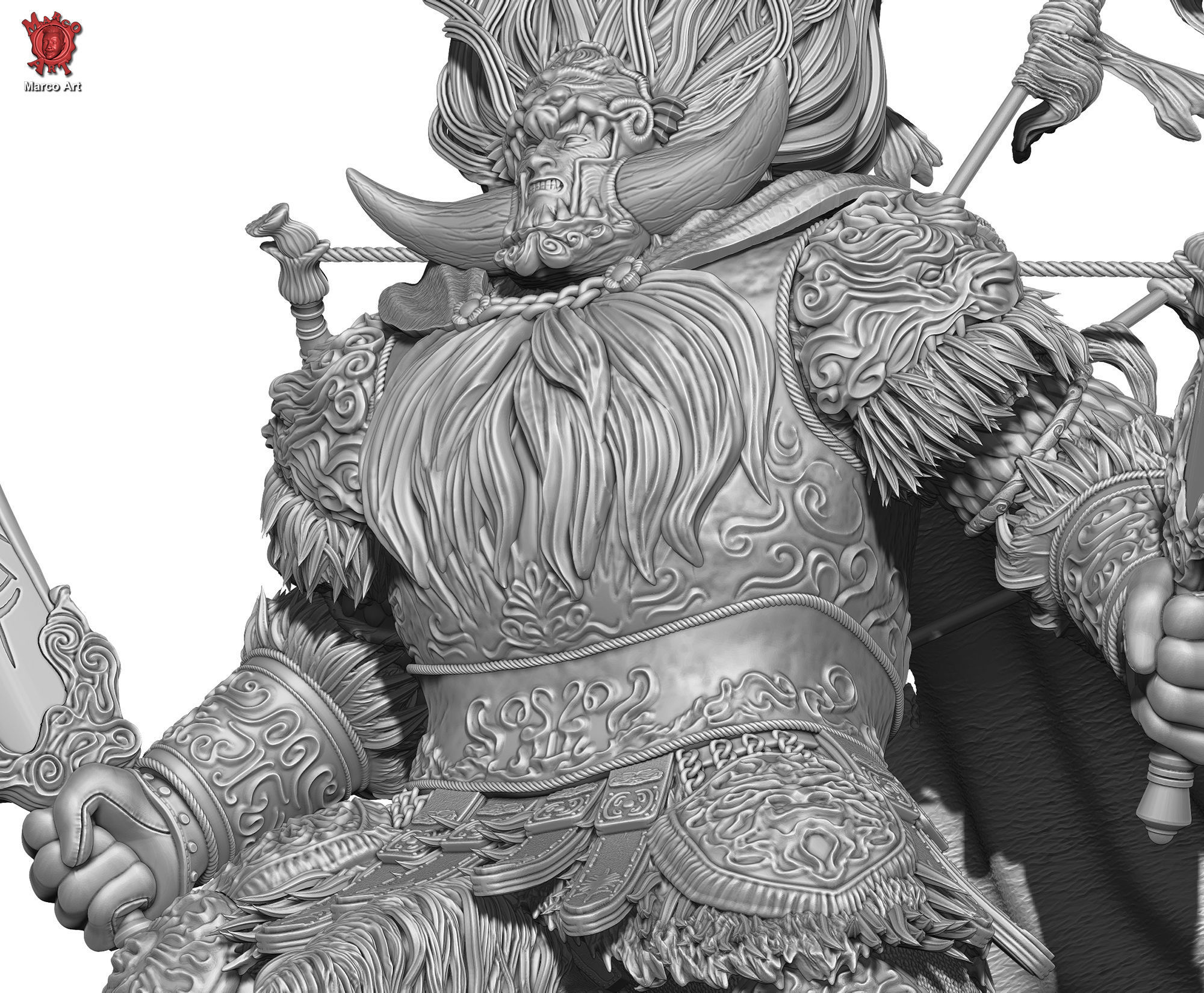 Elden Ring Radahn Stl flie 3D model 3D printable | CGTrader