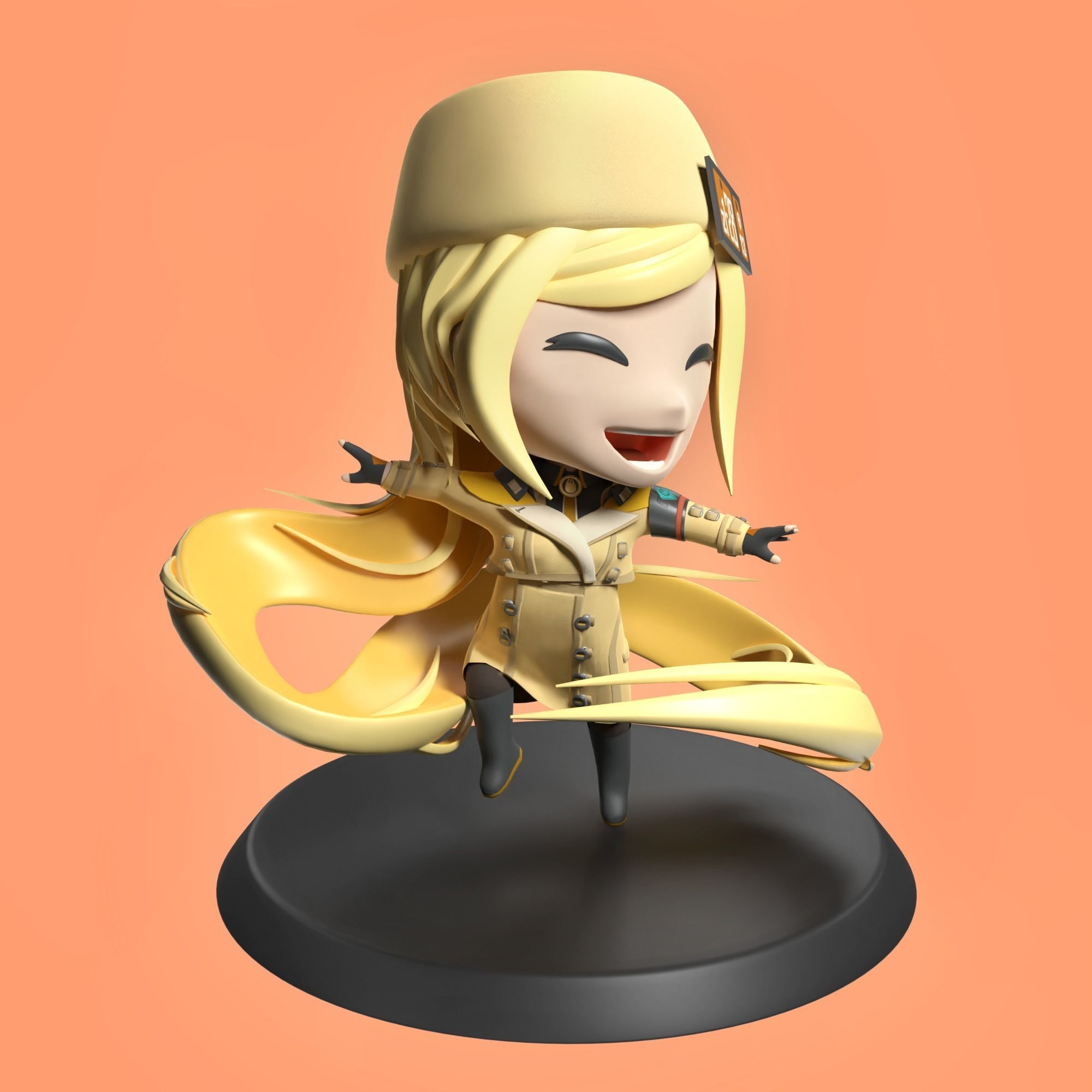 Millia Nendoroid 3D model | CGTrader