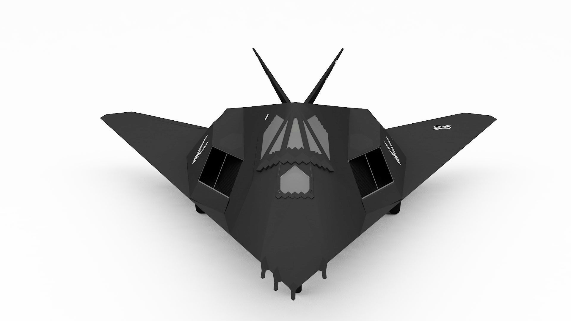Lockheed F-117 Nighthawk 3D model | CGTrader