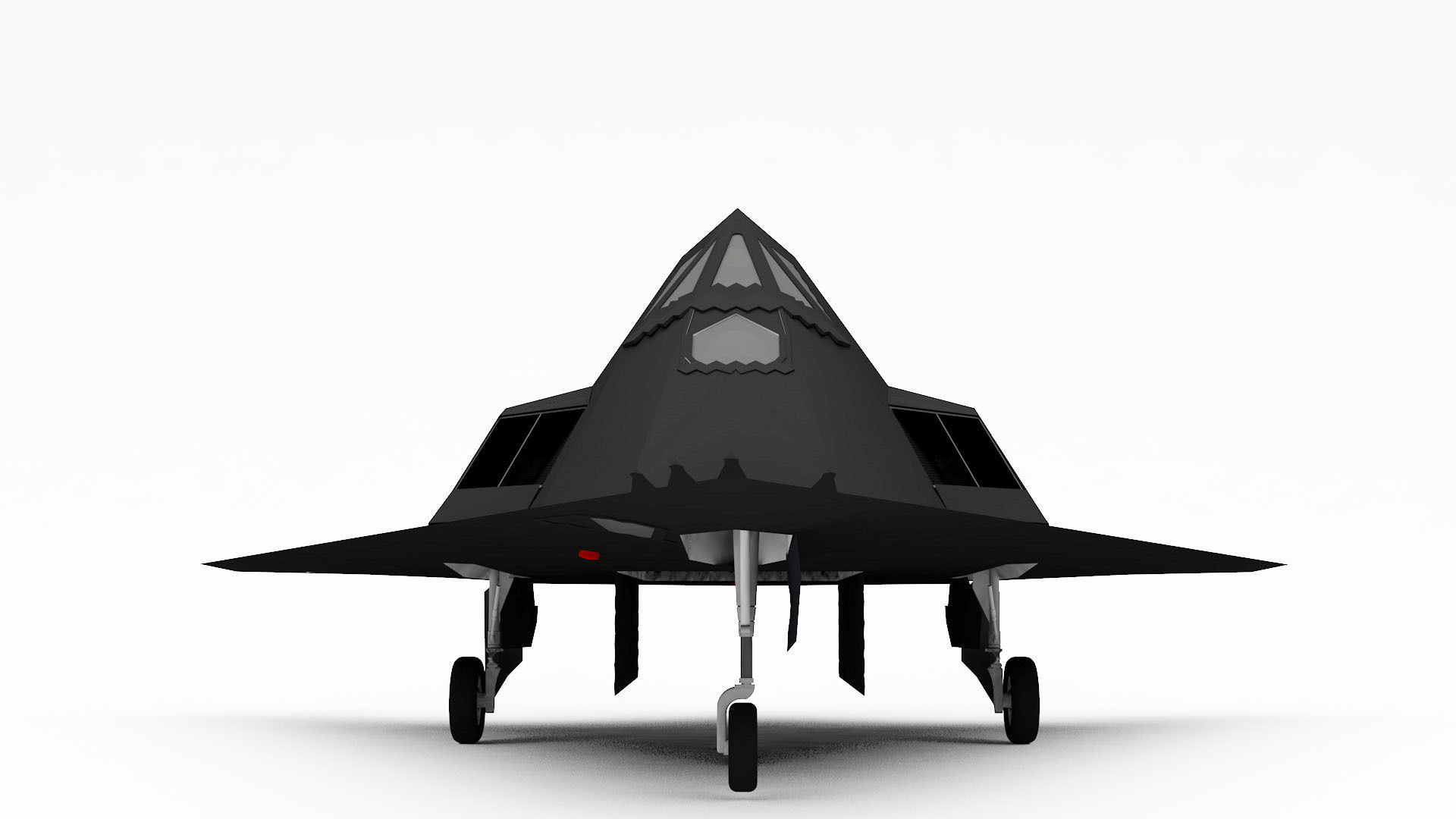 Lockheed F-117 Nighthawk 3D model | CGTrader