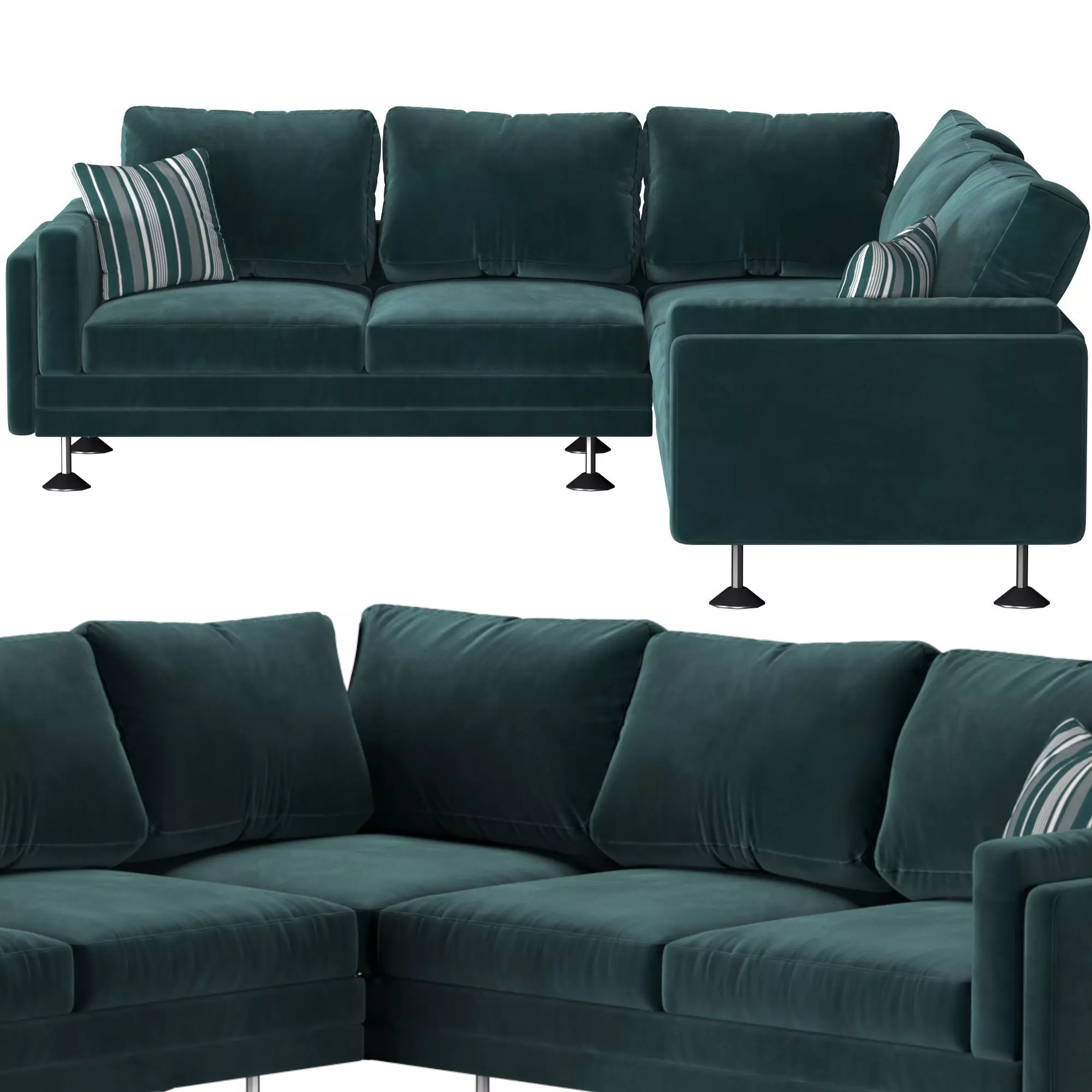 QUINTO MODULAR SOFA C77 3D model | CGTrader