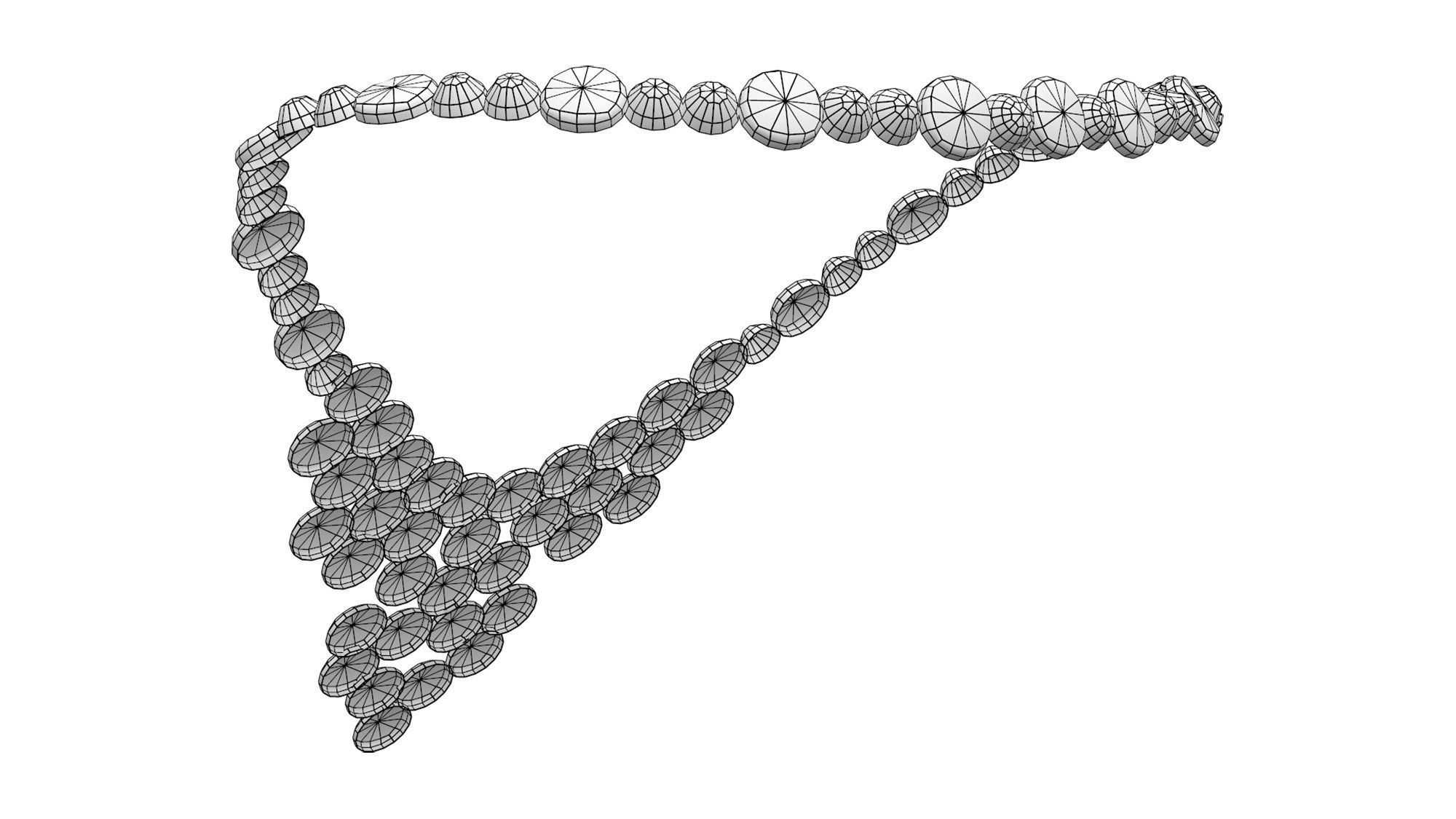 3D model Oriental Necklace VR / AR / low-poly | CGTrader