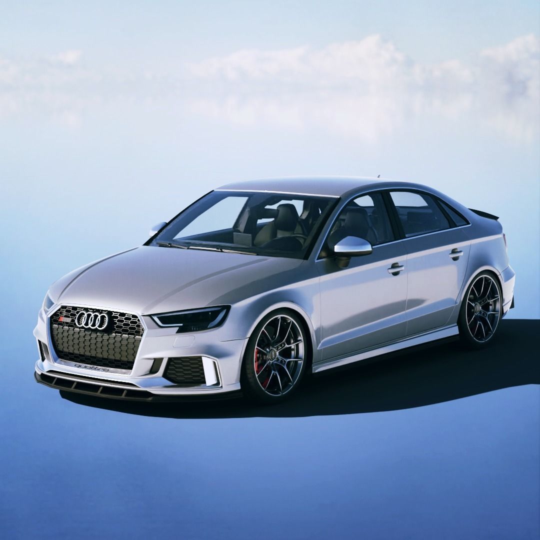 Audi RS3 Sedan 2020 3D model | CGTrader