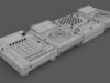 Pioneer DJ Set 5 DJS 1000 DJM0750 MK2 and CDJ 3000 Nexus 3D model ...