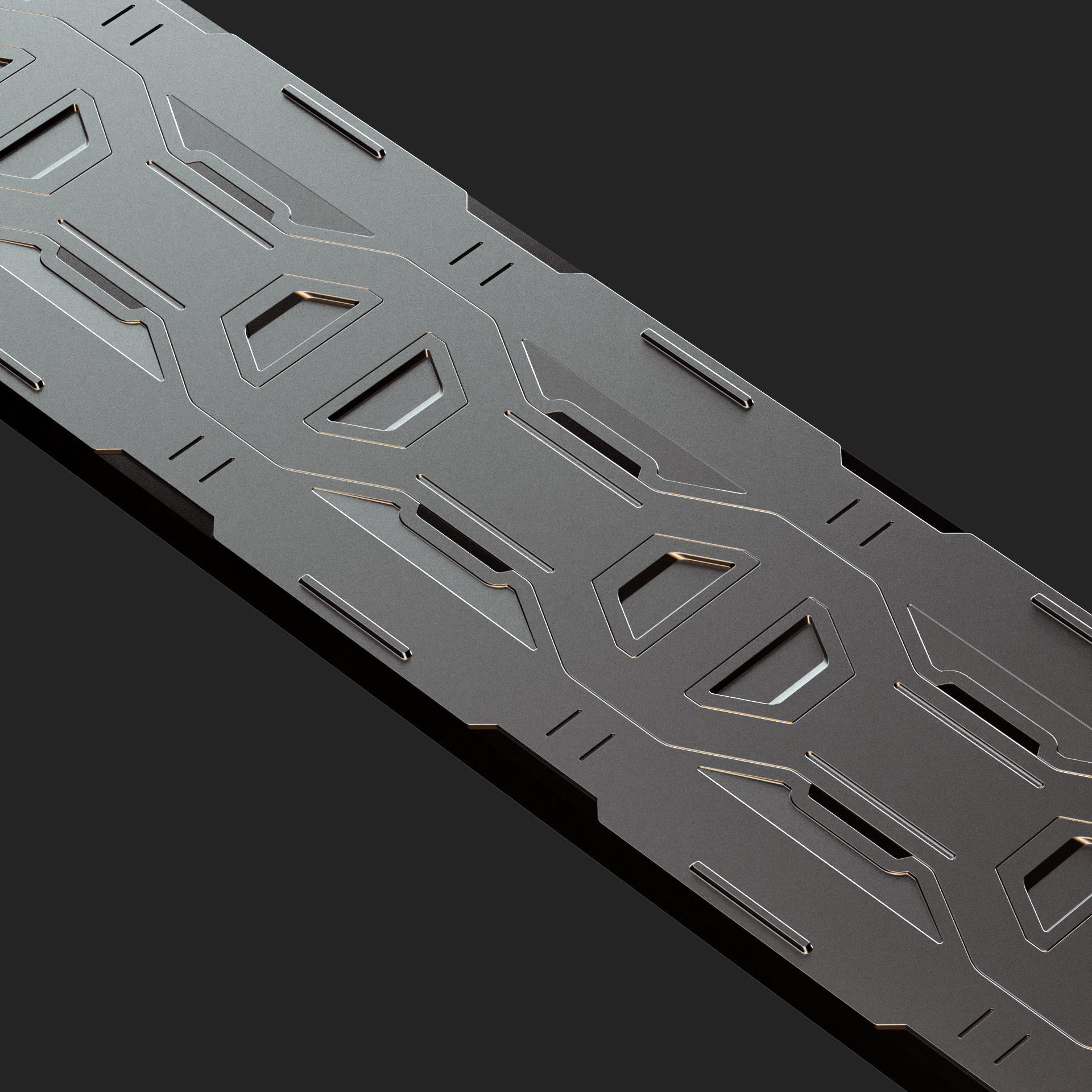 Sci-Fi Panels Pack 3D model | CGTrader