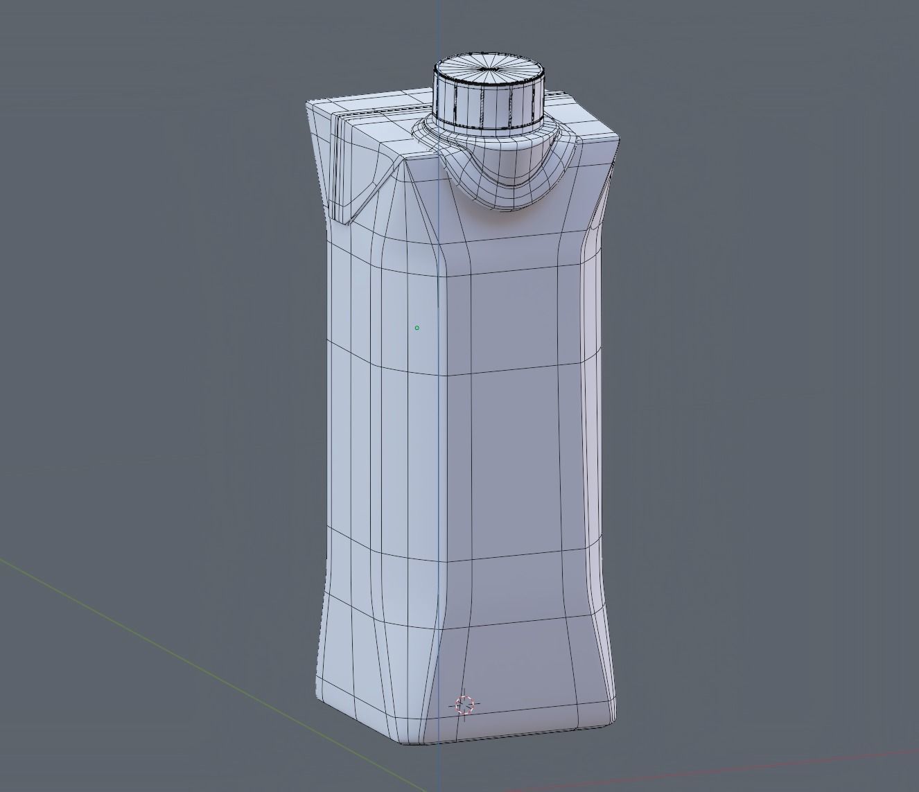 3D model Juice Box PBR ready for AR close up shots Commercial render VR ...