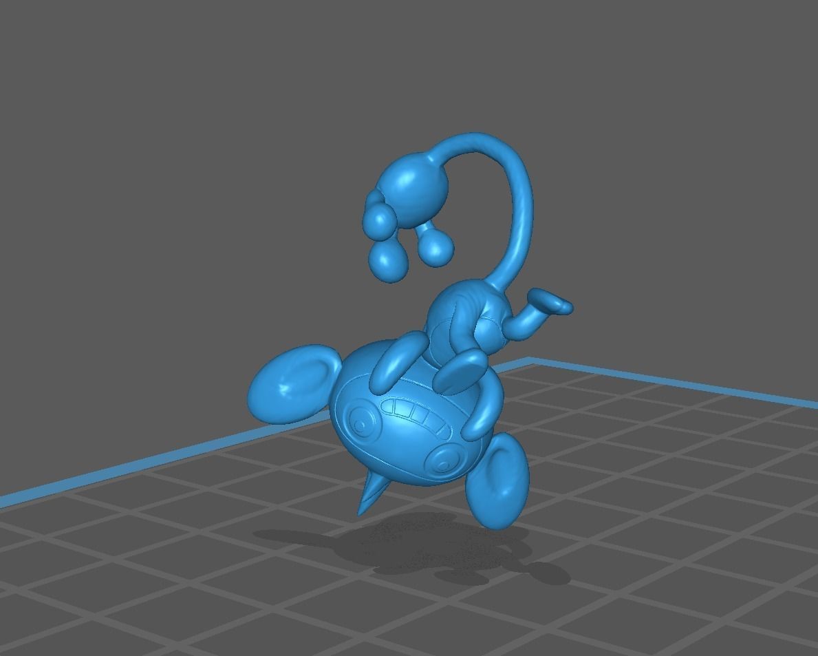 DIORAMA POKEMON MONKEYS PLAYING ON A TREE 3D PRINT MODEL 3D model 3D ...