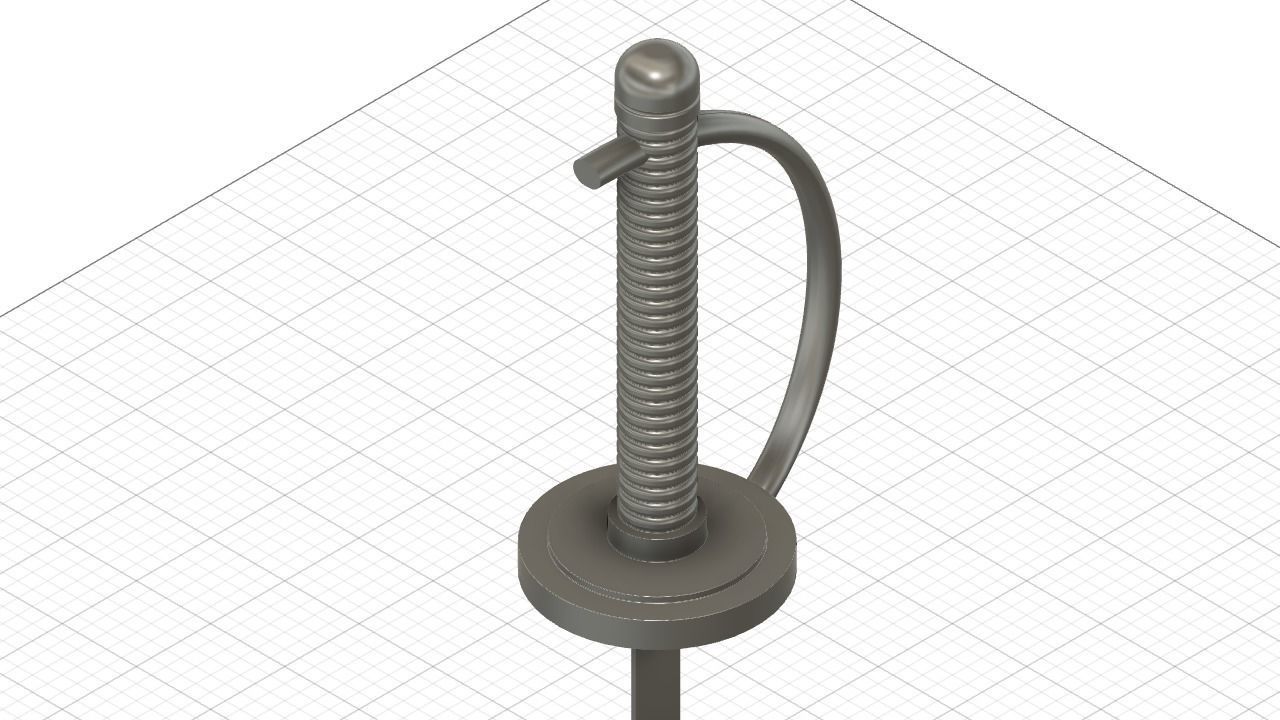 Shanks Sword - One Piece 3D model 3D printable | CGTrader