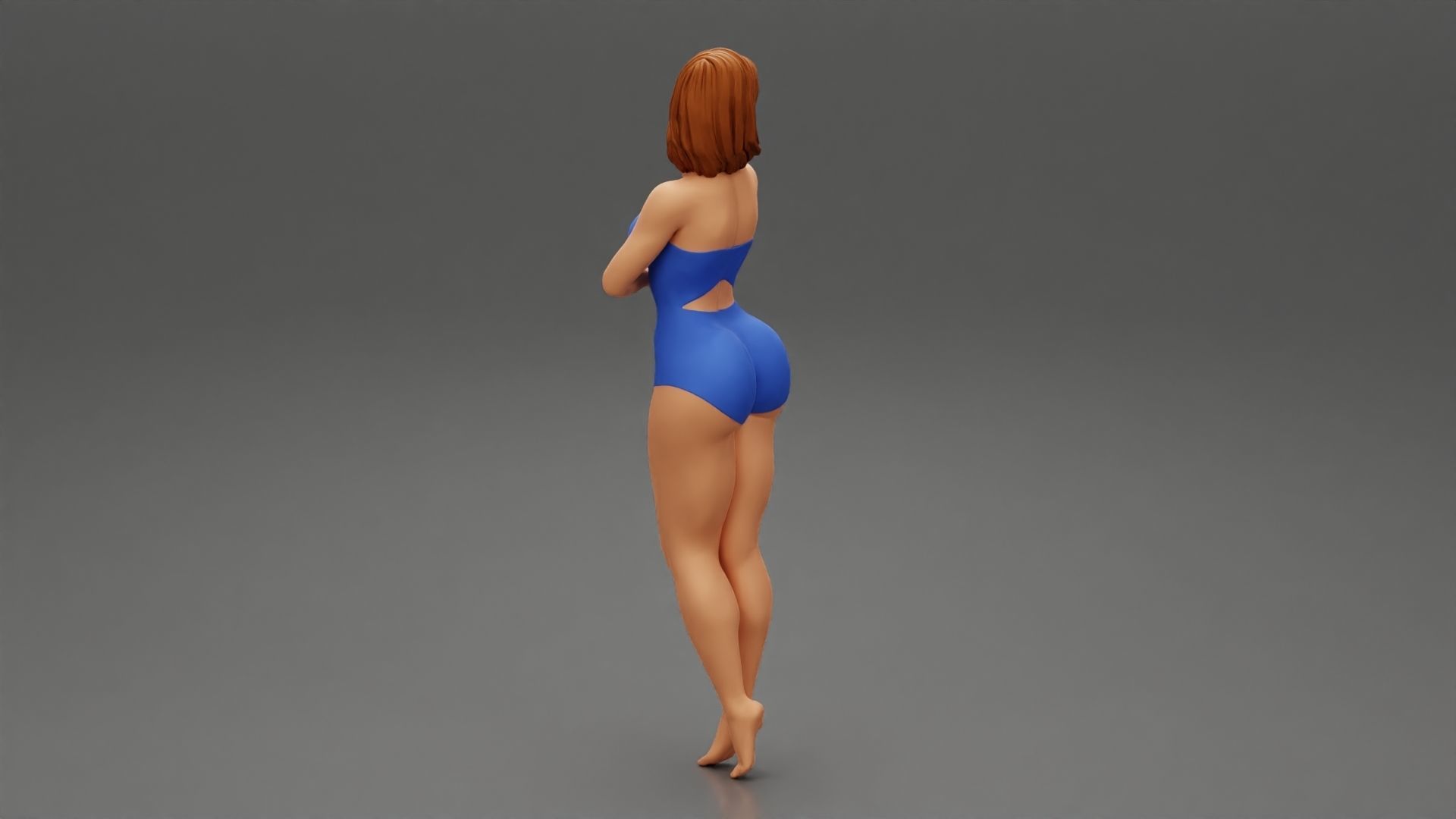 Sexy Thong One Piece Swimsuit 3d Model 3d Printable Cgtrader